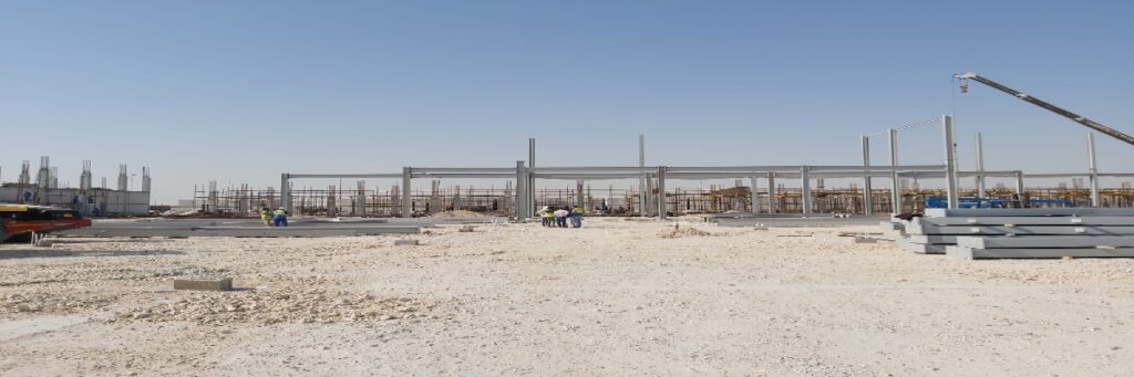 Warehouse at Manateq logistics Park – ETIHAD STEEL FACTORY