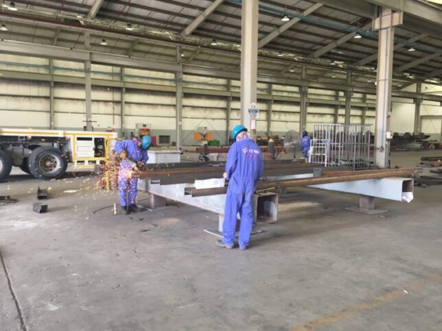 Fabrication of gantry platforms for Qatar Terminal: Client: ANCD ...